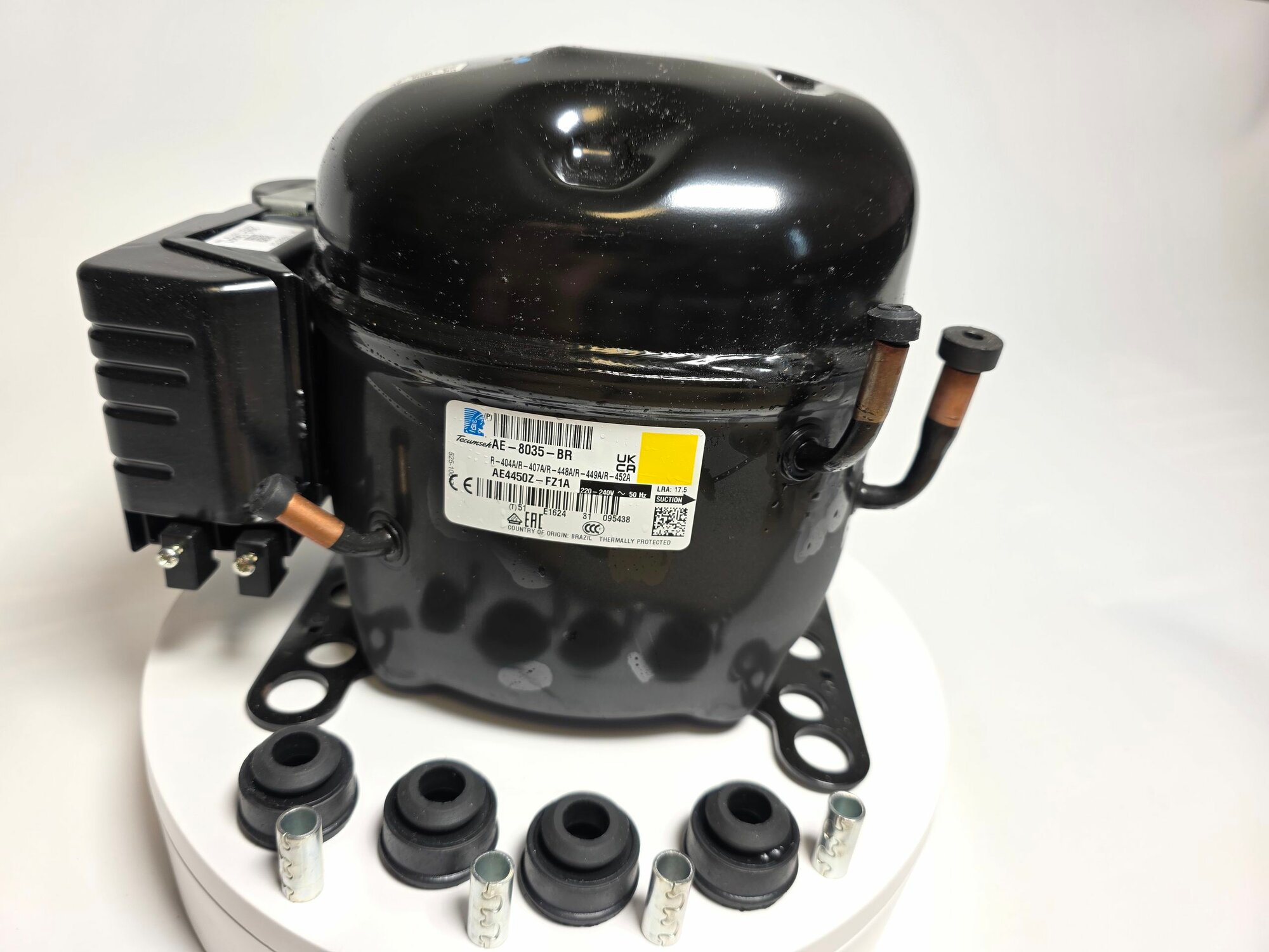 Компрессор Tecumseh AE4450Z-FZ1A (R404A)1463Вт MBP/HBP код AE-8035-BR