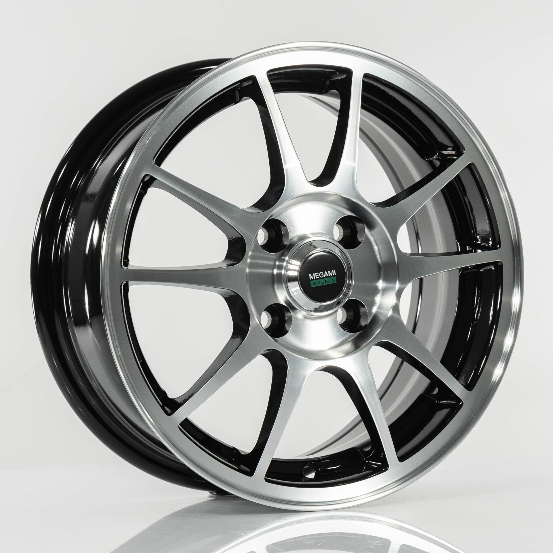 Megami Диск литой MGM-5 6x15/ 4x98 ET35 D58.6 BKF