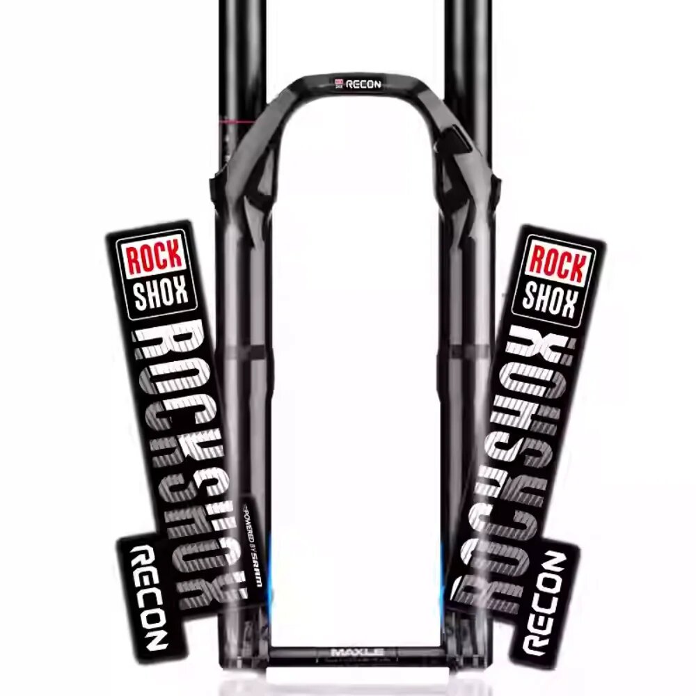 Наклейка Rock Shox Recon Vinyl Для Передней Вилки Горного Велосипеда, Стикер Для Стайлинга A