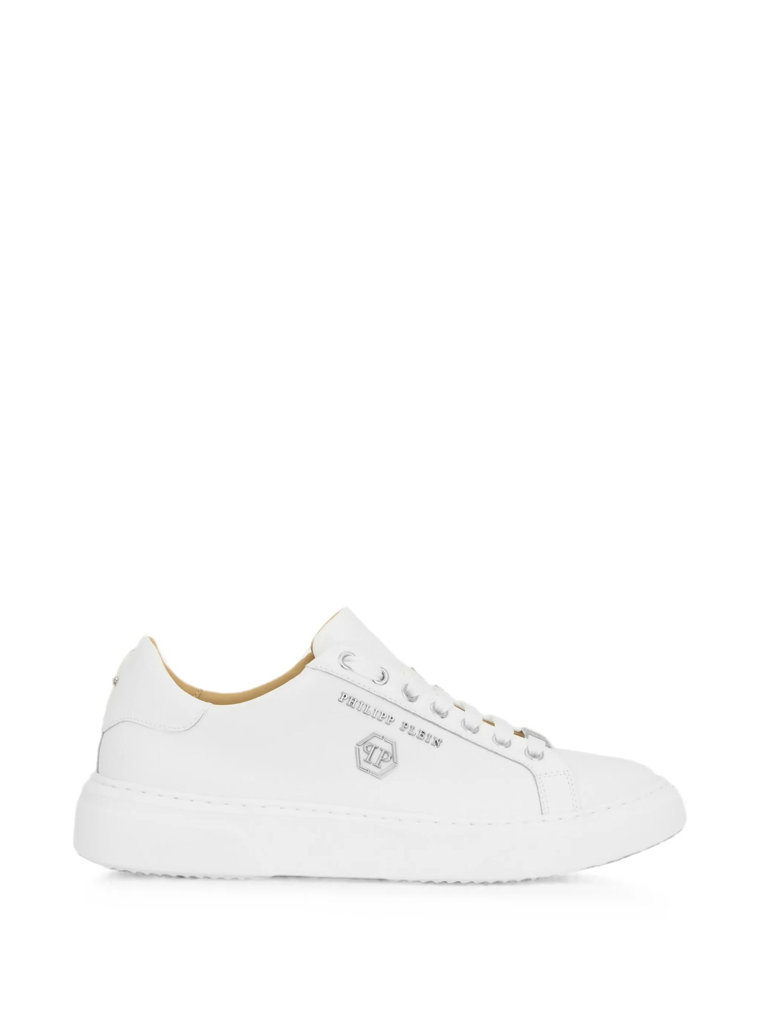 Кроссовки Leather lo-top sneakers Hexagon