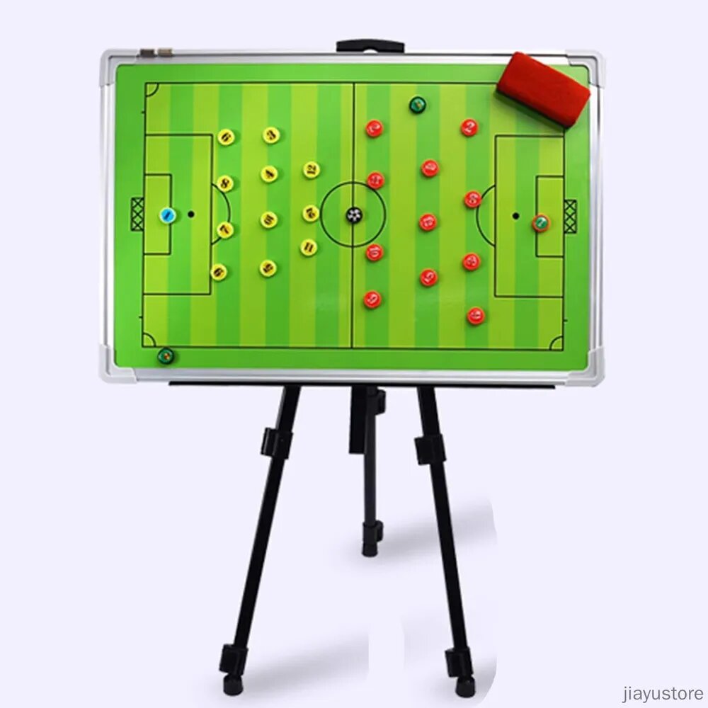 Kiboule Тактическая доска для футбола, размер 60 x 40.5 см, пластик, черная