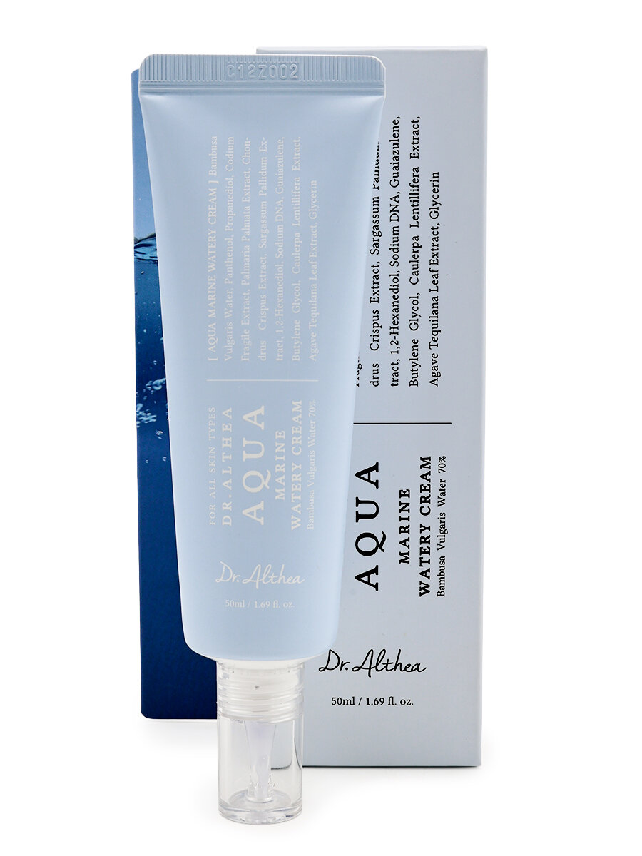 Dr. Althea Глубокоувлажняющий крем для лица с морскими водорослями Aqua Marine Watery Cream, 50 мл