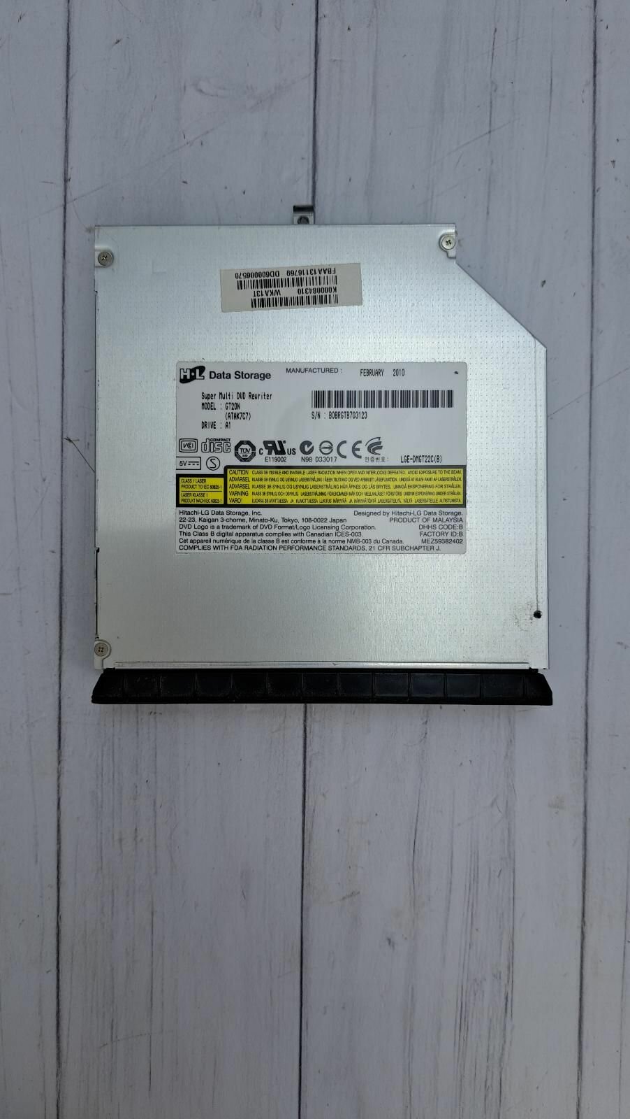 DVD привод для ноутбука Toshiba Satellite L505-13V. 0ригинал.