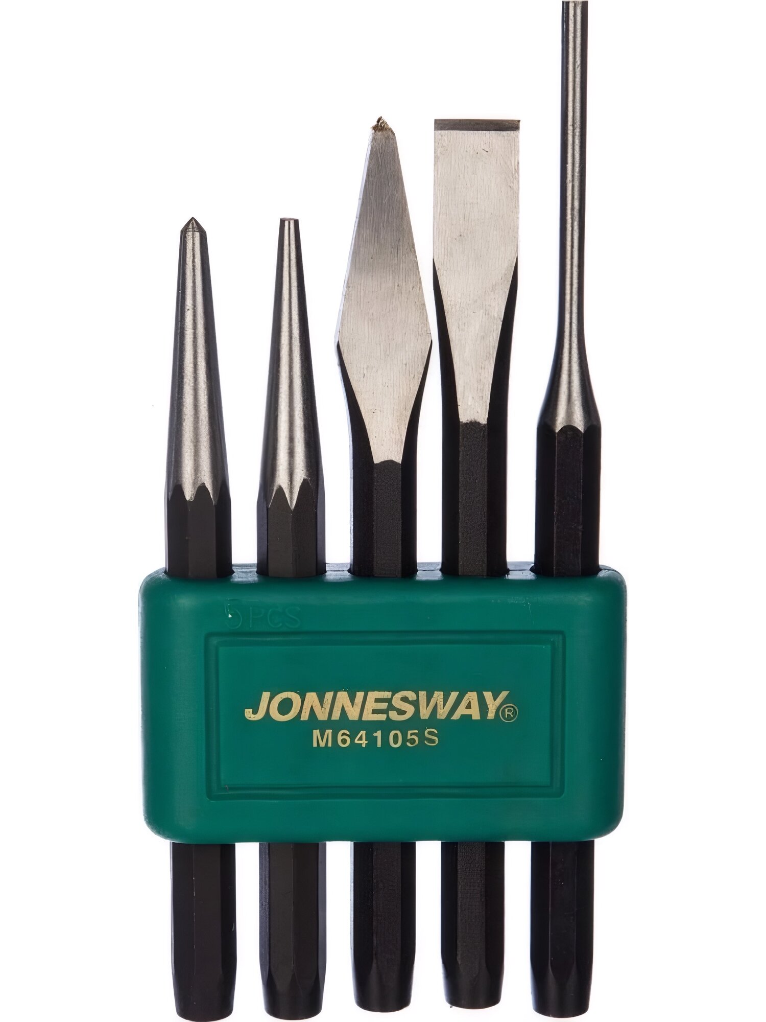 Набор кернов и зубил, 5 предметов JONNESWAY M64105S