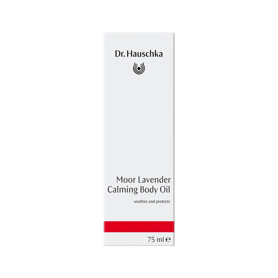 Органическое масло для тела с вытяжкой из торфа и лавандой 75 мл, Dr.Hauschka (Д-р Хаушка) согревает и успокаивает, 0+