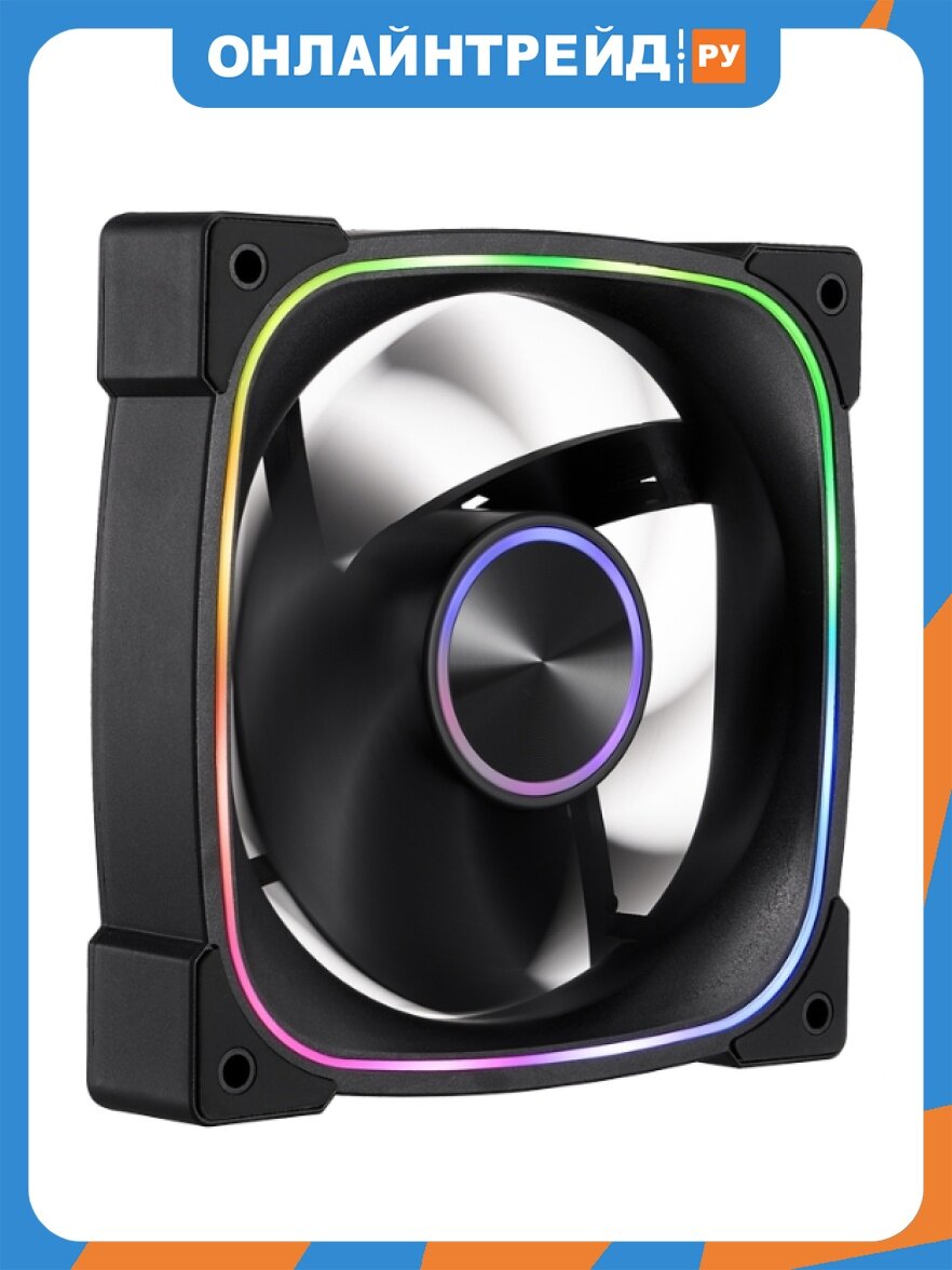 Вентилятор для корпуса 1STPLAYER FN7 Black OEM (FN7-BK)