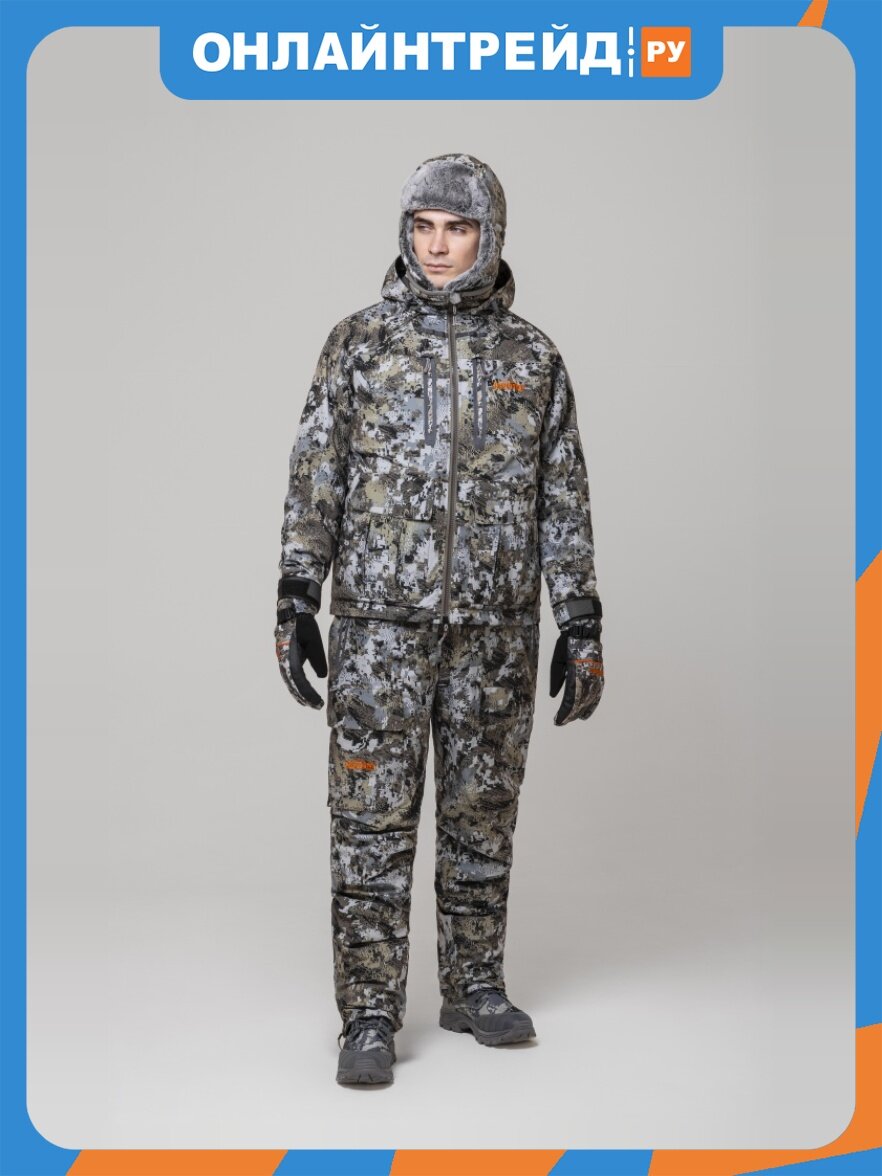 Костюм Remington SW Remington 3 в 1 Carpathians Fit Winter forest р. L 52-54