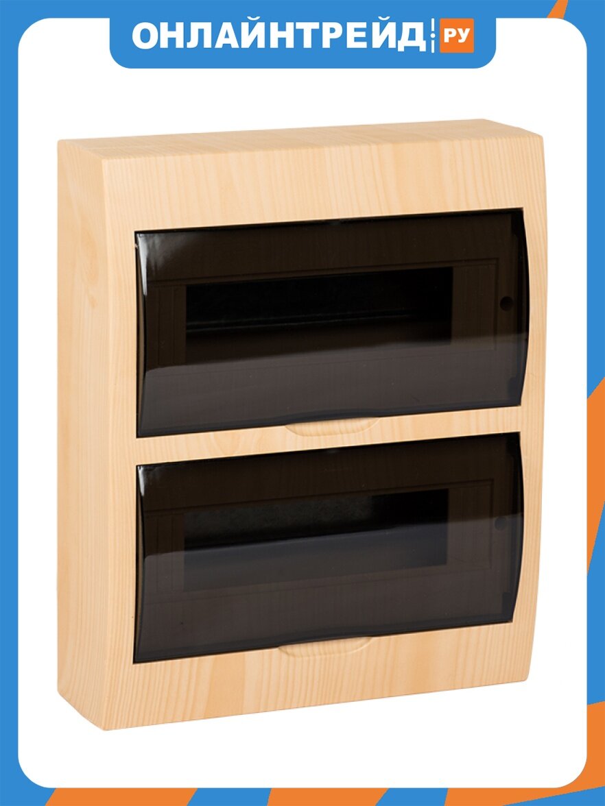 Щит Ekf ЩРН-П-24 IP41 светлое дерево PROxima, pb40-n-24-light