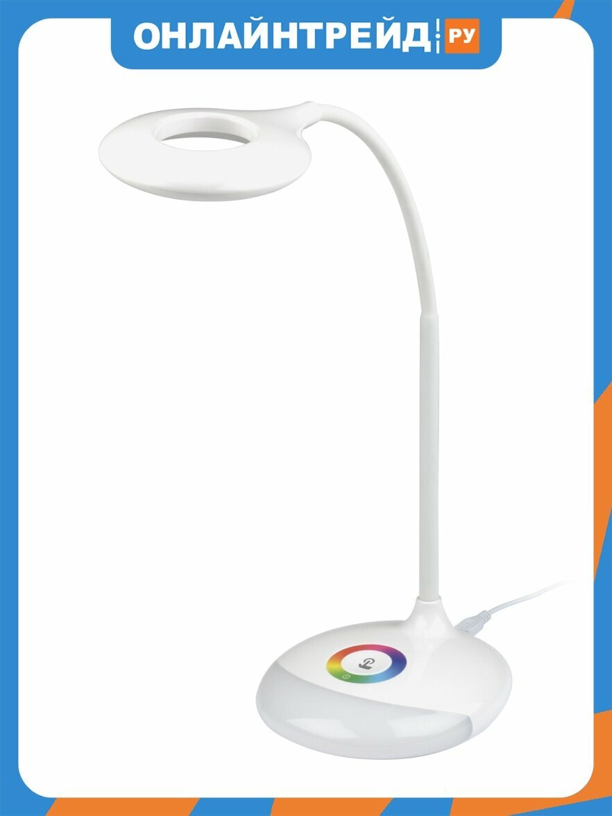 Настольная лампа Uniel TLD-535 White/LED/250Lm/5500K/Dimmer