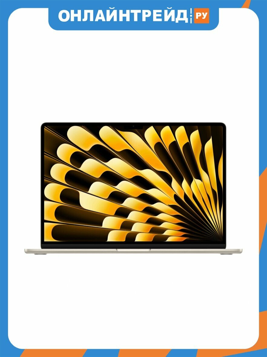 Ноутбук Apple MacBook Air 13.6"/2026/10-core M5 chip 8-core GPU/16GB/512GB SSD, A3449, Starlight