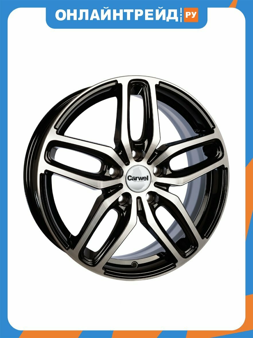Диск Carwel Виви 199 6.5x17/5x100 D67.1 ET38 AB