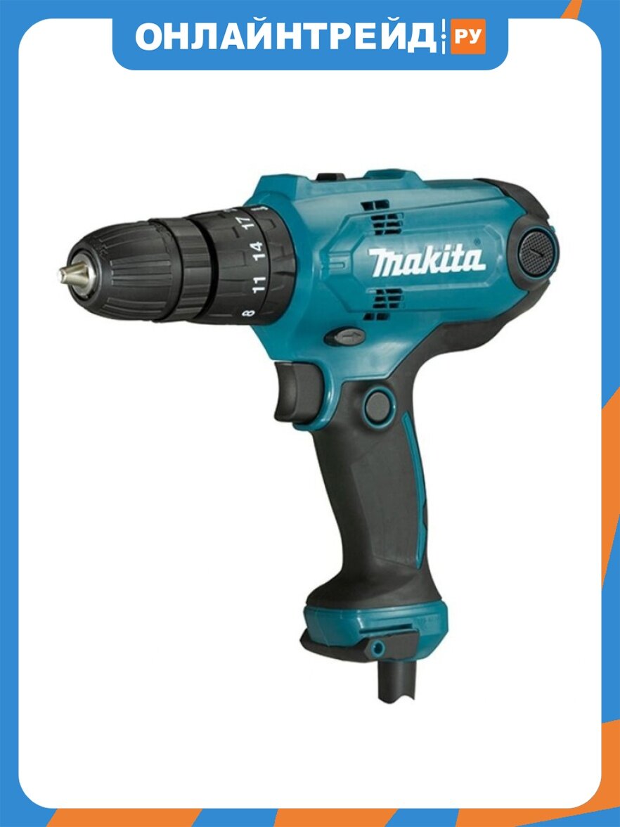 Дрель-шуруповерт ударный Makita HP0300