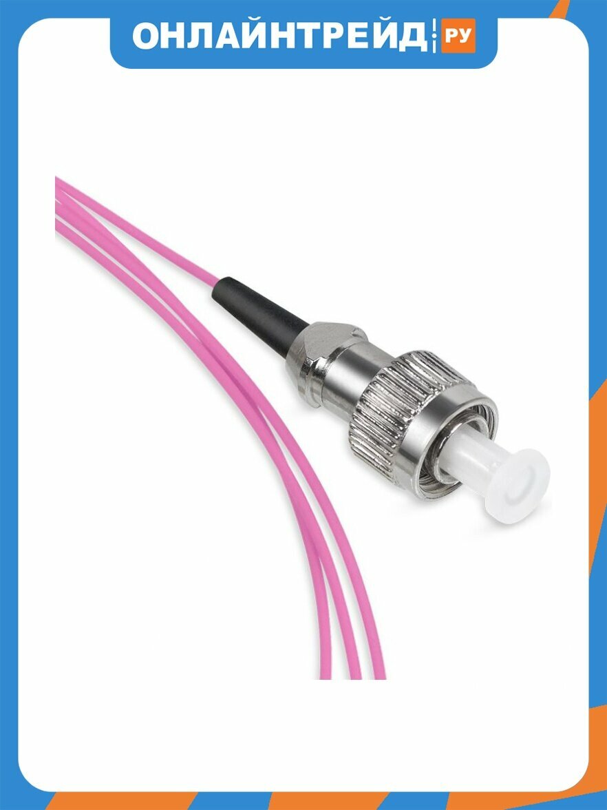 Патч-корд оптический Toplan , симплексный, FC/PC-FC/PC, MM 50/125 (OM4), 100 м, LSZH