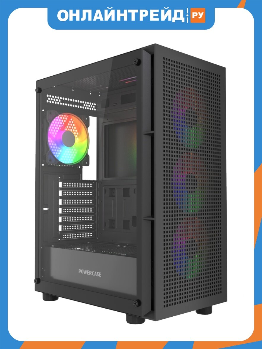 Корпус Powercase Mistral EA17, черный (CMAEA17-A4)
