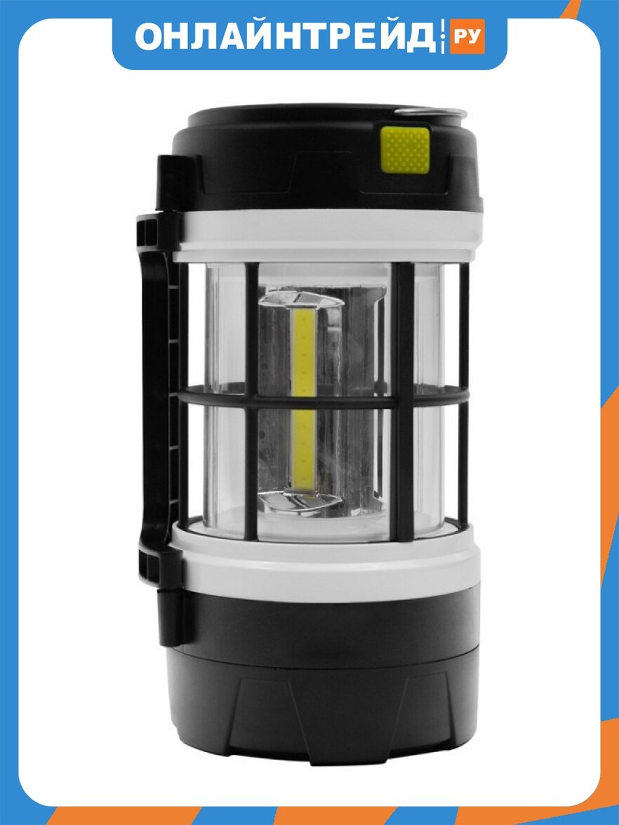 Фонарь Ultraflash LED38102 LED+3COB, 5 реж, Micro-USB, PowerBank