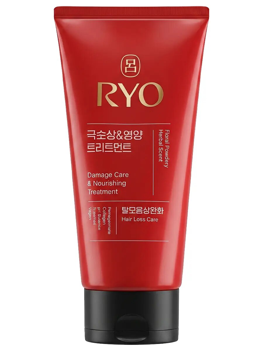 RYO Восстанавливающая маска для поврежденных волос Damage Care & Nourishing Treatment 300 мл