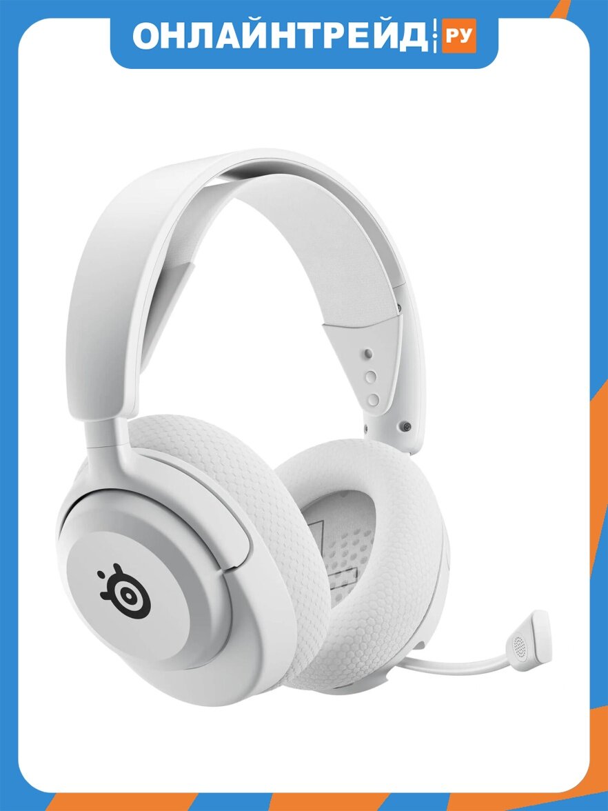 Игровые наушники Steelseries Artisc Nova 5X White USB Type-C + 3.5 mm