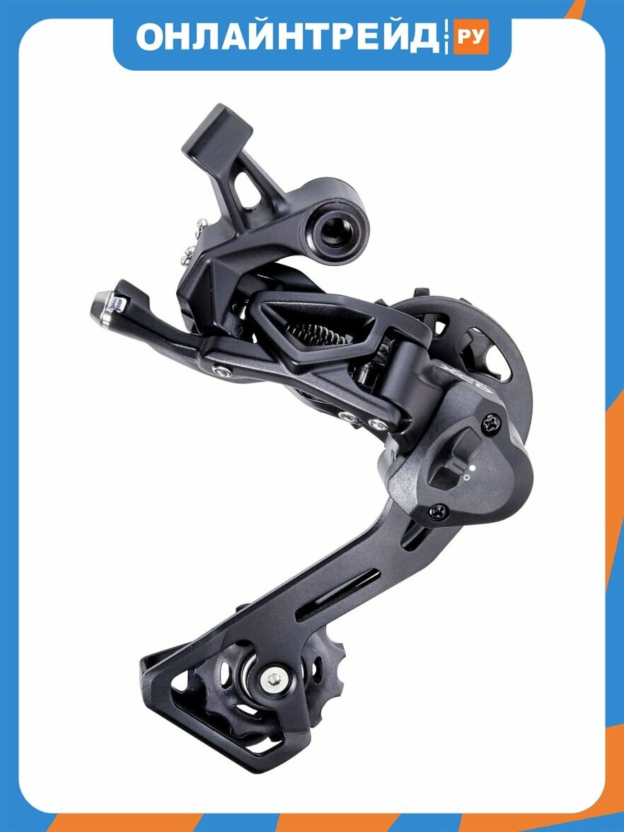Переключатель задний Microshift XLE RD-M665M, 11 Speed, средняя лапка, алюминий, черный