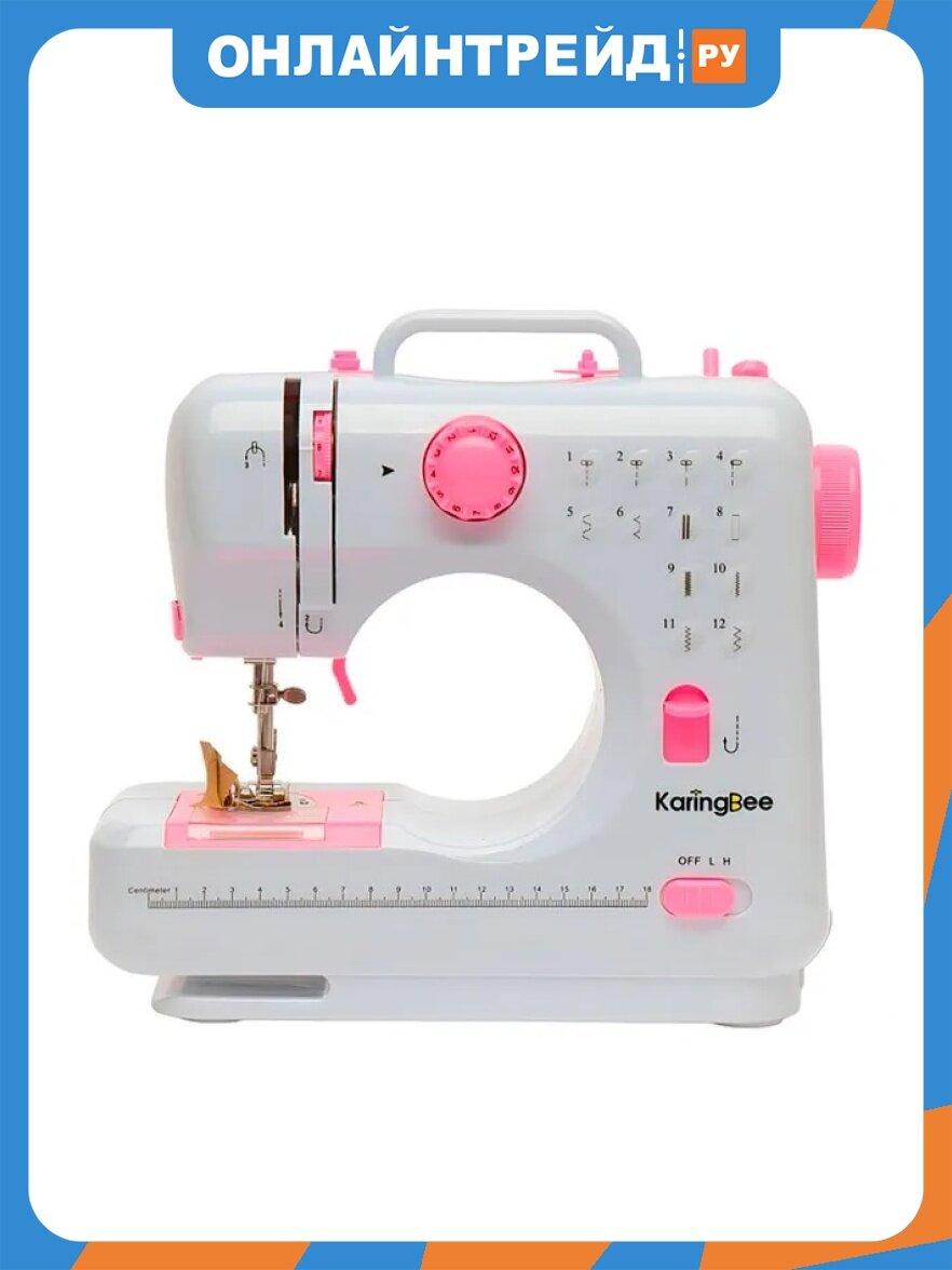 Швейная машина Karingbee FHSM-505 розовый