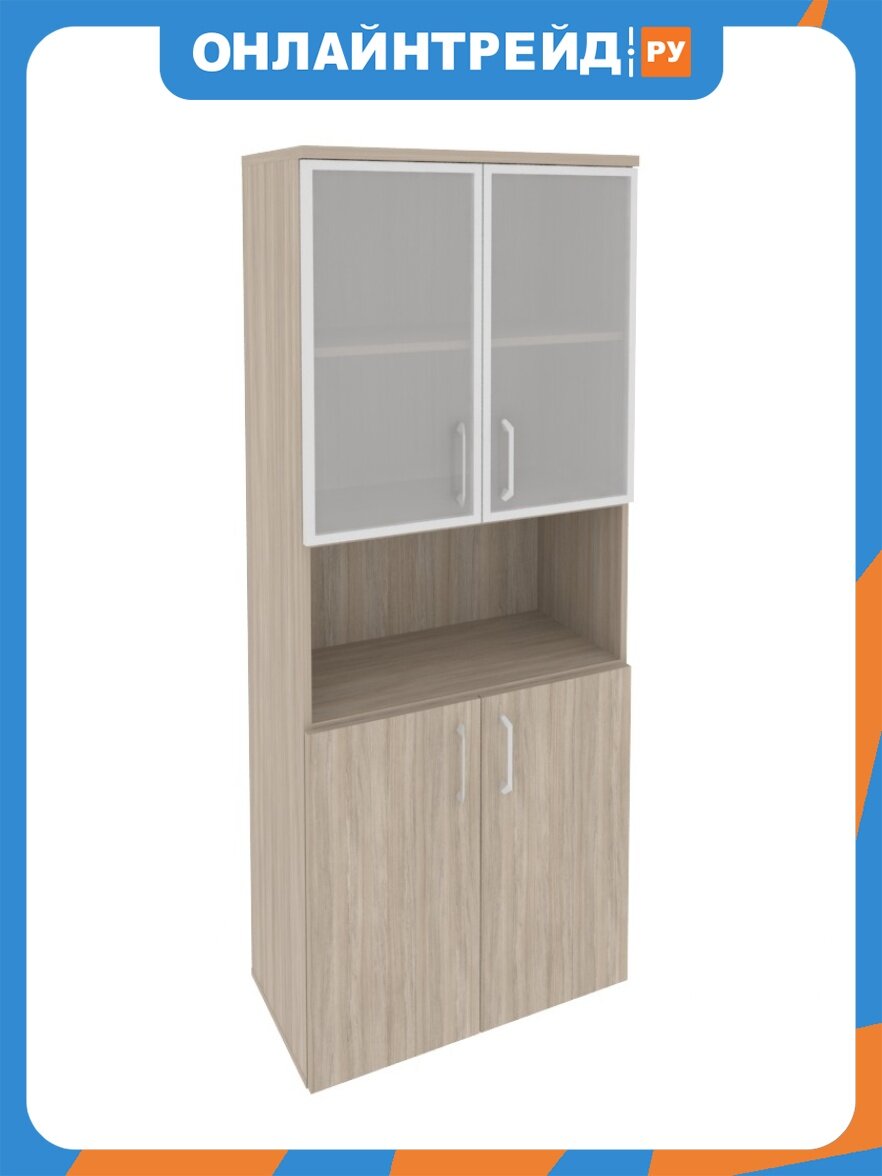 Шкаф Riva CHAIR высокий широкий O. ST-1.4 R Дуб аттик 800*420*1977 Onix