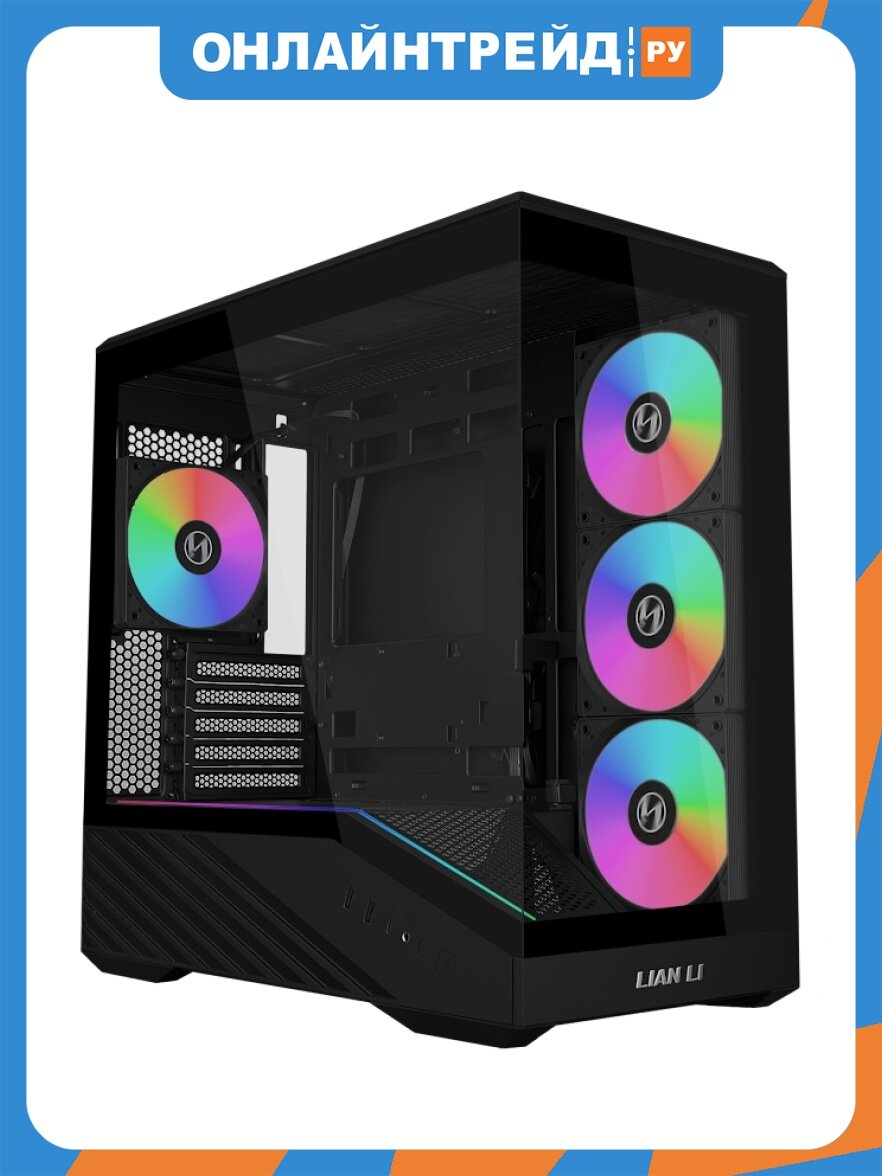 Корпус Lian LI Vector V100 Mini, черный (G99. V100RMIX. R0)