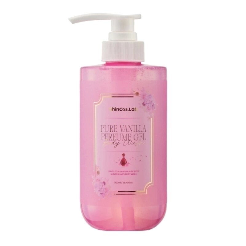 ShinCos.Lab Pure Vanilla Perfume Gel Body Wash Освежающий гель для душа с ароматом ванили