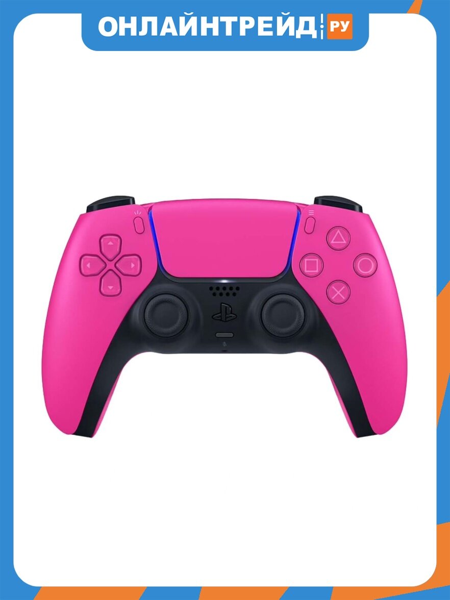 Беспроводной контроллер PS5 PlayStation 5 DualSense, (Nova Pink) Розовый