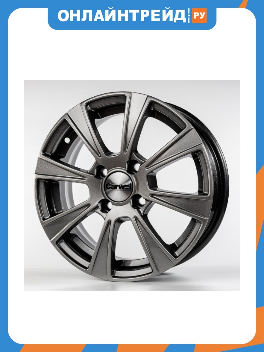 Диск Carwel Йота 113 5.5x14 4/100 ET42 D67.1 SB (Арт.101625)