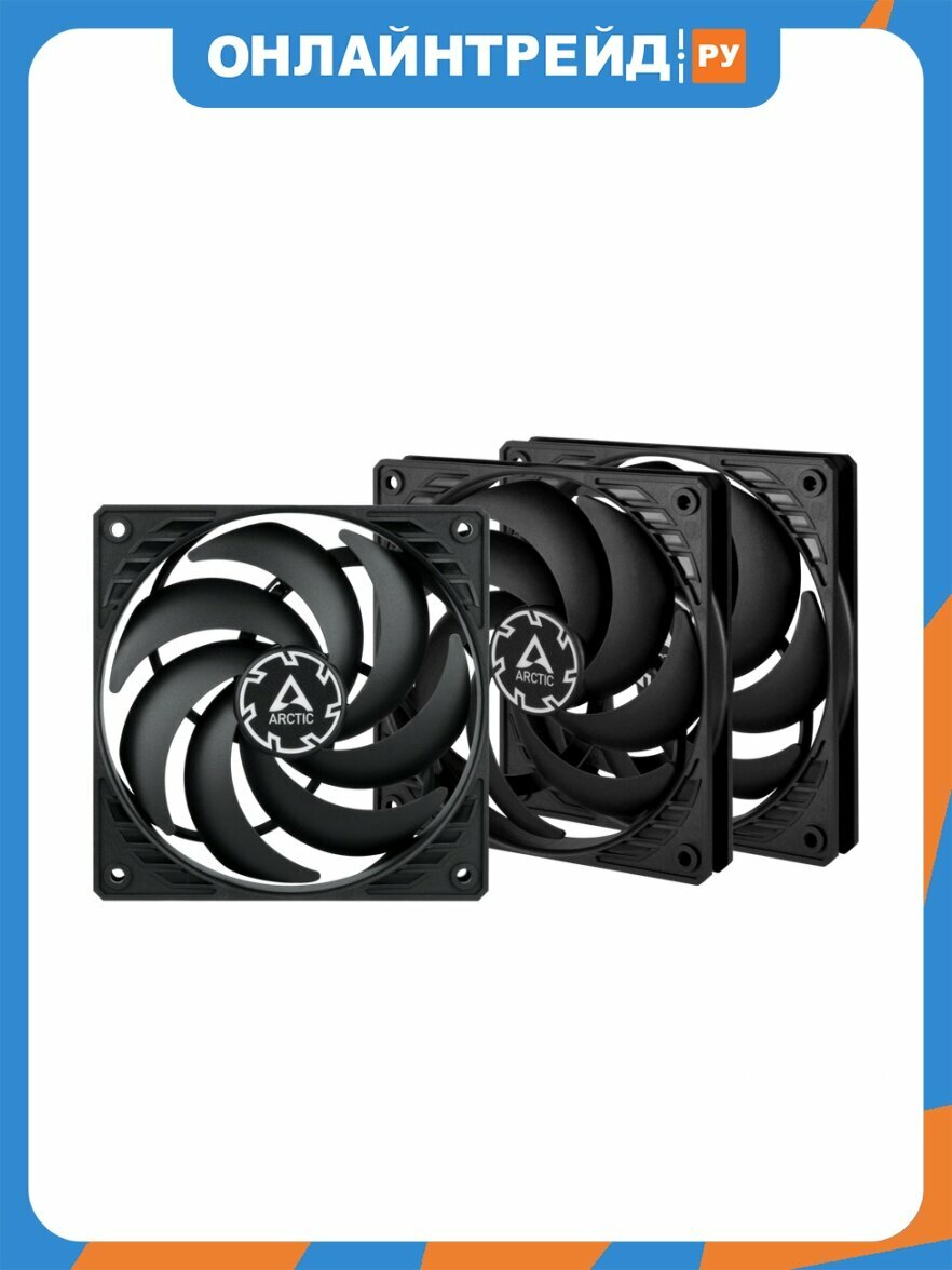 Вентиляторы для корпуса Arctic P12 SLIM PWM PST 120mm 3pcs ACFAN00275A