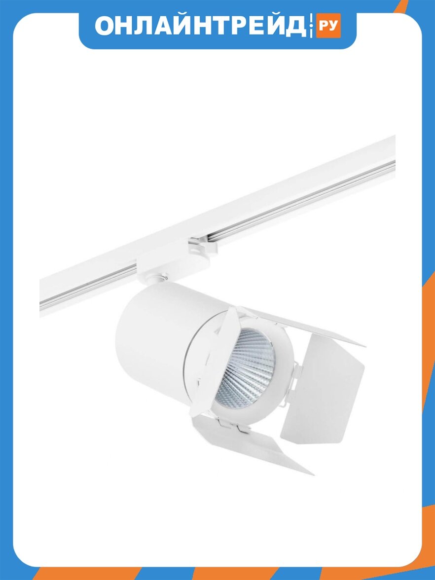 Трековый светодиодный светильник Lightstar Canno Led (303262+202996) C326296