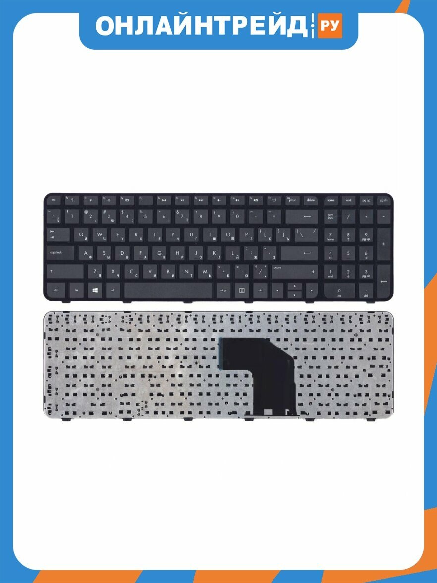 Клавиатура для ноутбука VB Parts HP Pavilion G6-2000 черная с рамкой