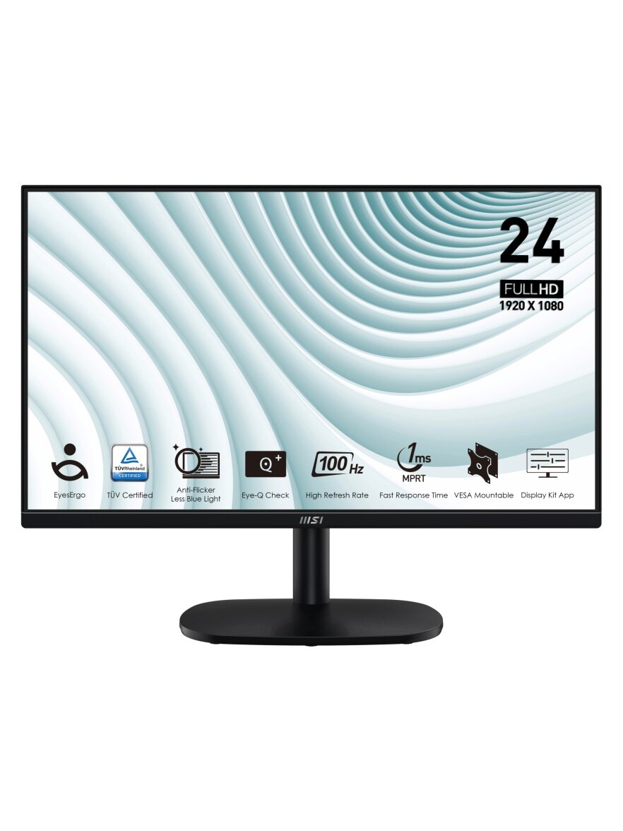 Монитор Msi PRO MP245V 23.8" Black