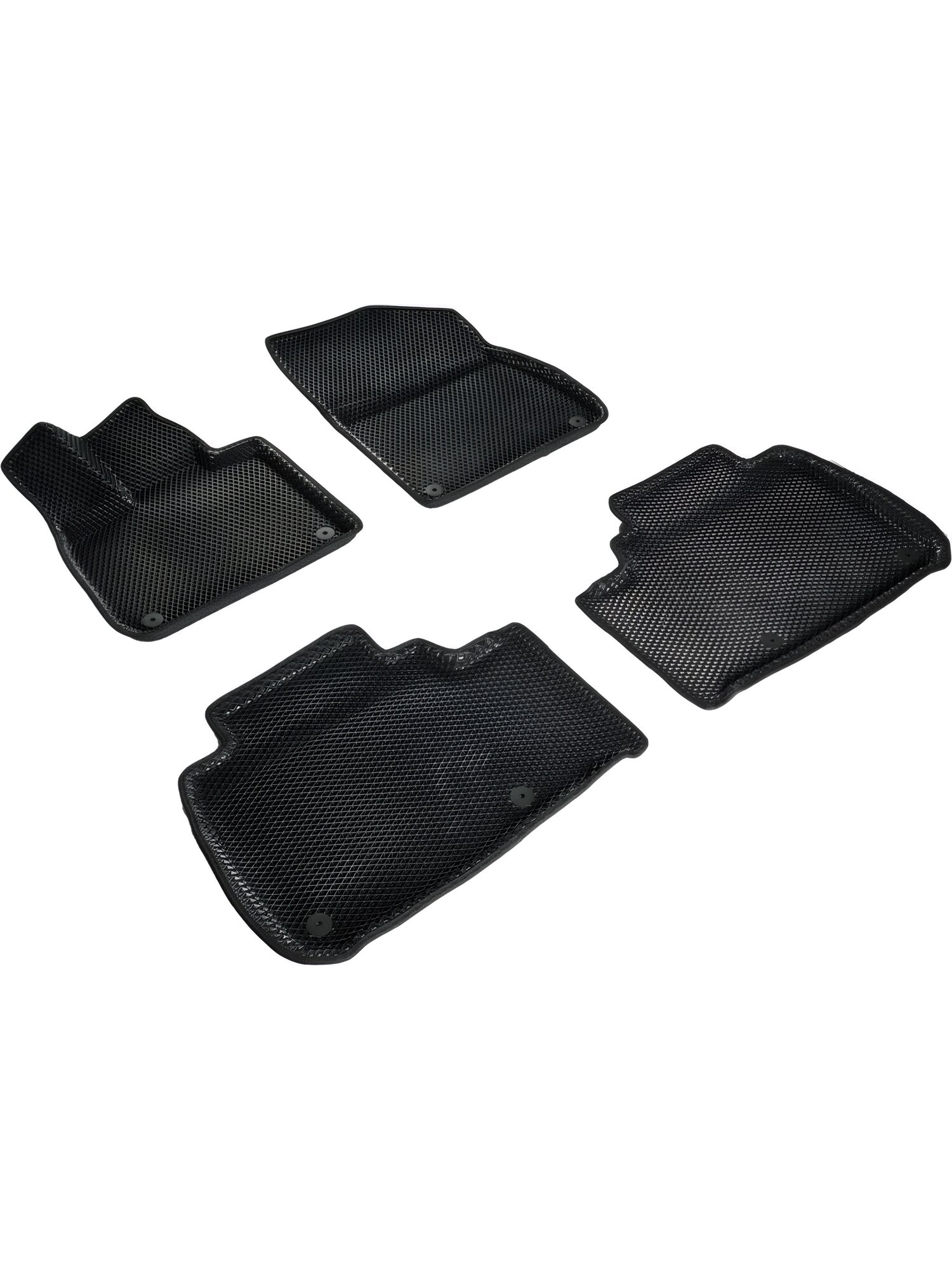 Коврики EVA 3D ромб для Li Auto L7 (без холодильника) 2023-н. в. Seintex 99624