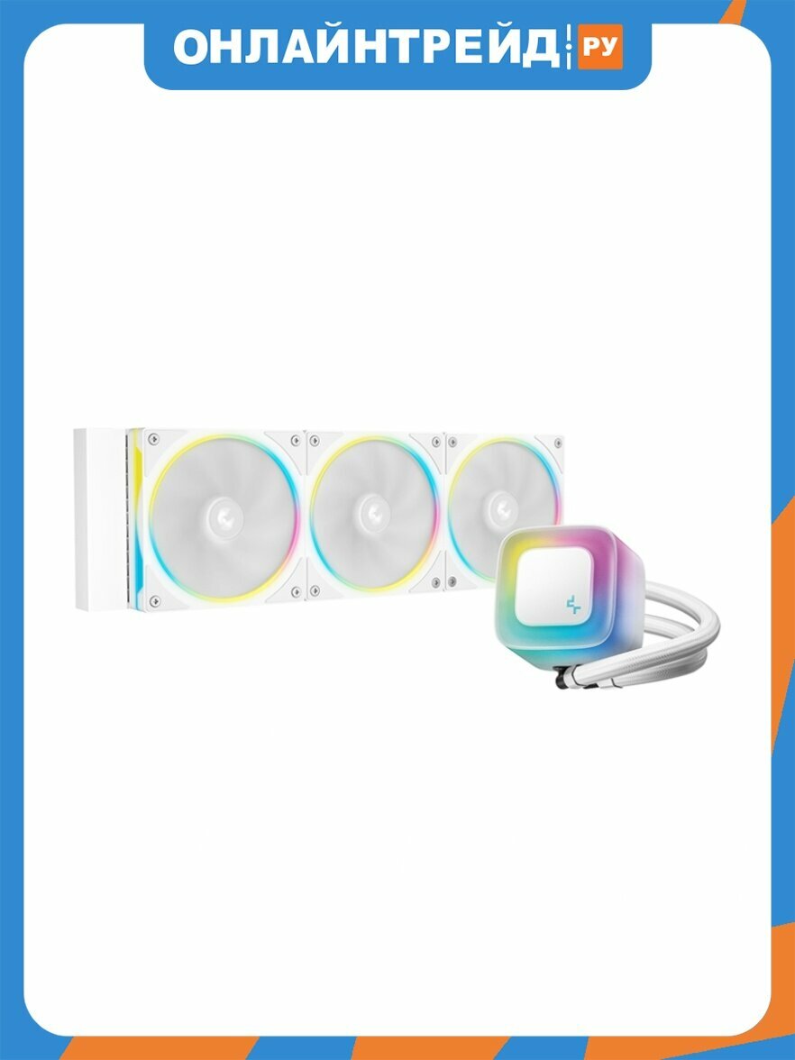 СВО для процессора Deepcool LE360 PRO WH (R-LE360PRO-WHAMMC-G-1)