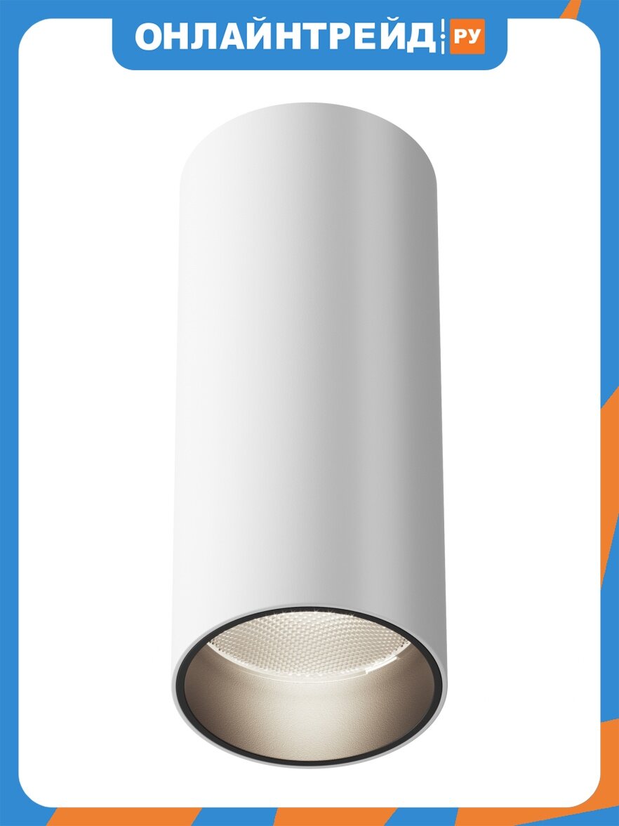 Потолочный светодиодный светильник Maytoni Technical Focus LED C056CL-L12W4K-W-W