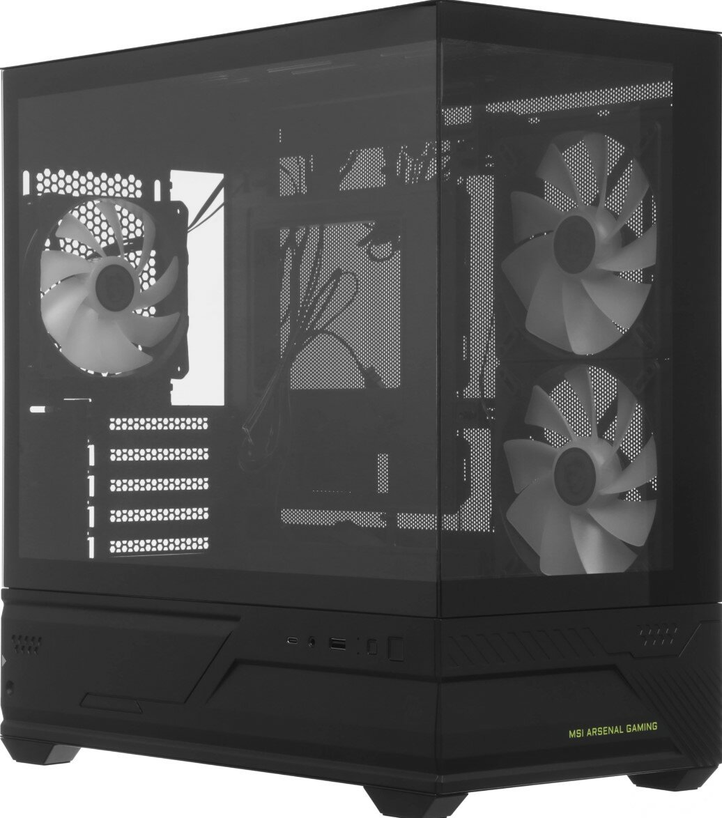 Корпус MSI MAG Pano M110R PZ, черный (306-7G33R21-JA4)