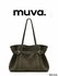 Сумка мешок muva, фактура бархатистая, гладкая, коричневый