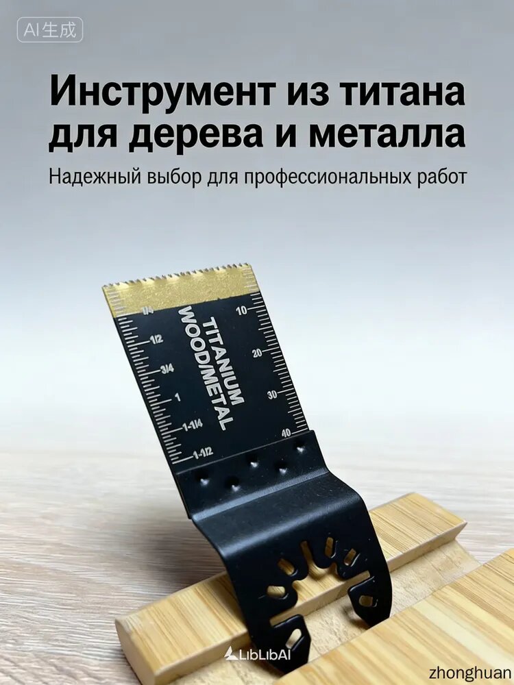 Титановая бестселлер насадка 40х34 мм для реноватора универсальная