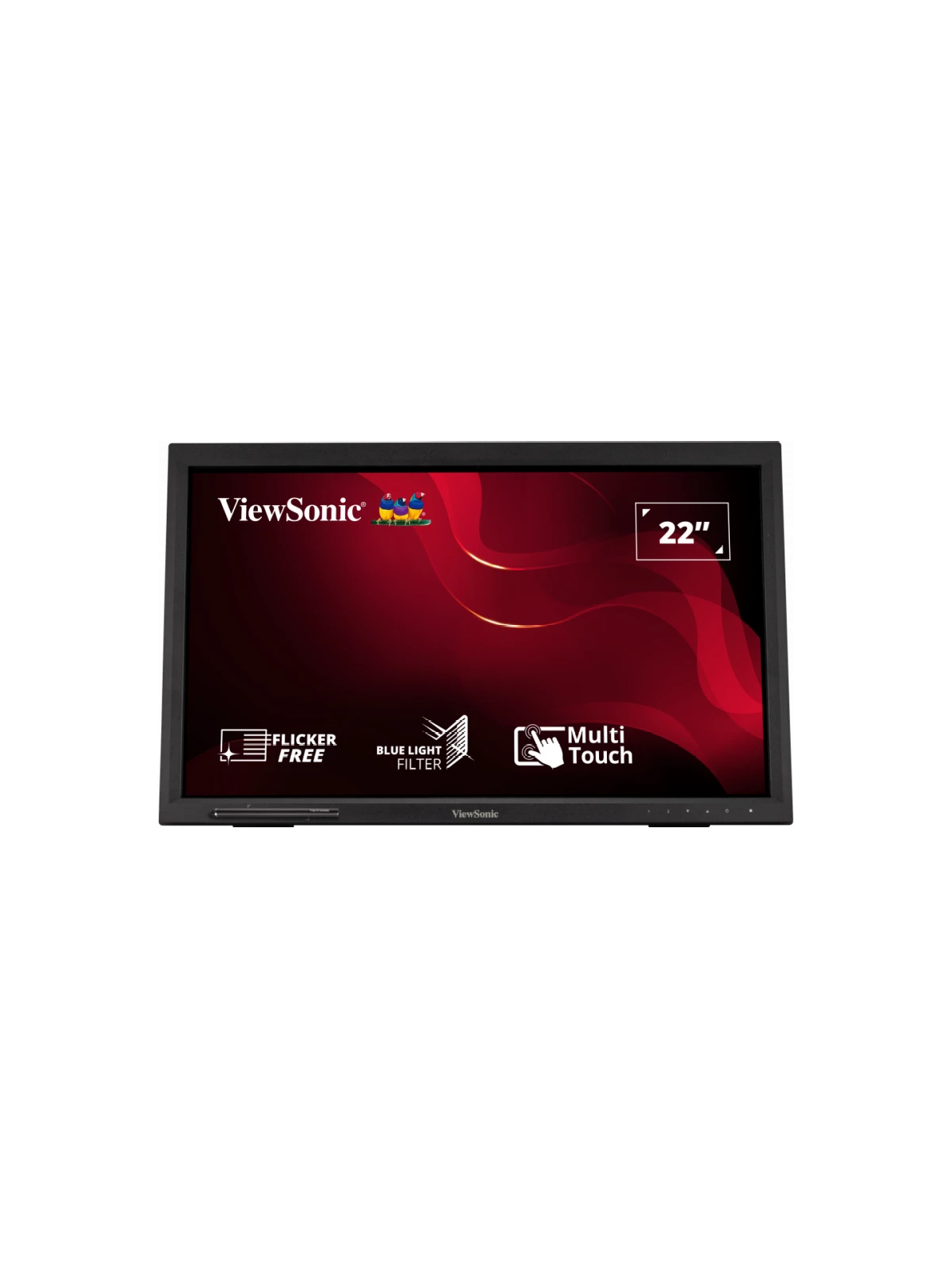 Монитор ViewSonic TD2223, 21,5", 1920x1080, LED, черный, 75 Гц