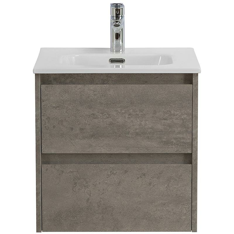 Тумба под раковину BelBagno Kraft 50 KRAFT-500-2C-SO-CG подвесная Cemento Grigio