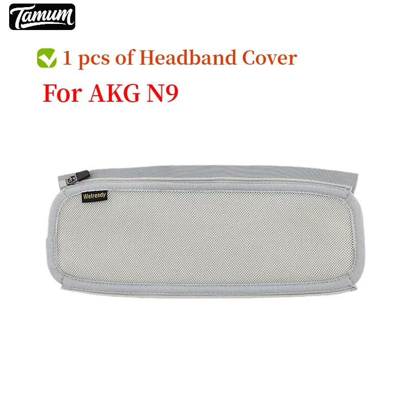 Амбушюры для наушников AKG N9 черные/серебристо-белые TMOWUK Серый, Silver beam cover