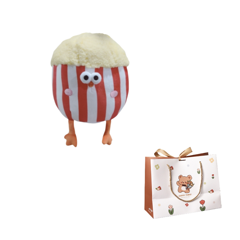 Плюшевая игрушка унисекс PUDOWRABBIT Popcorn Chicken