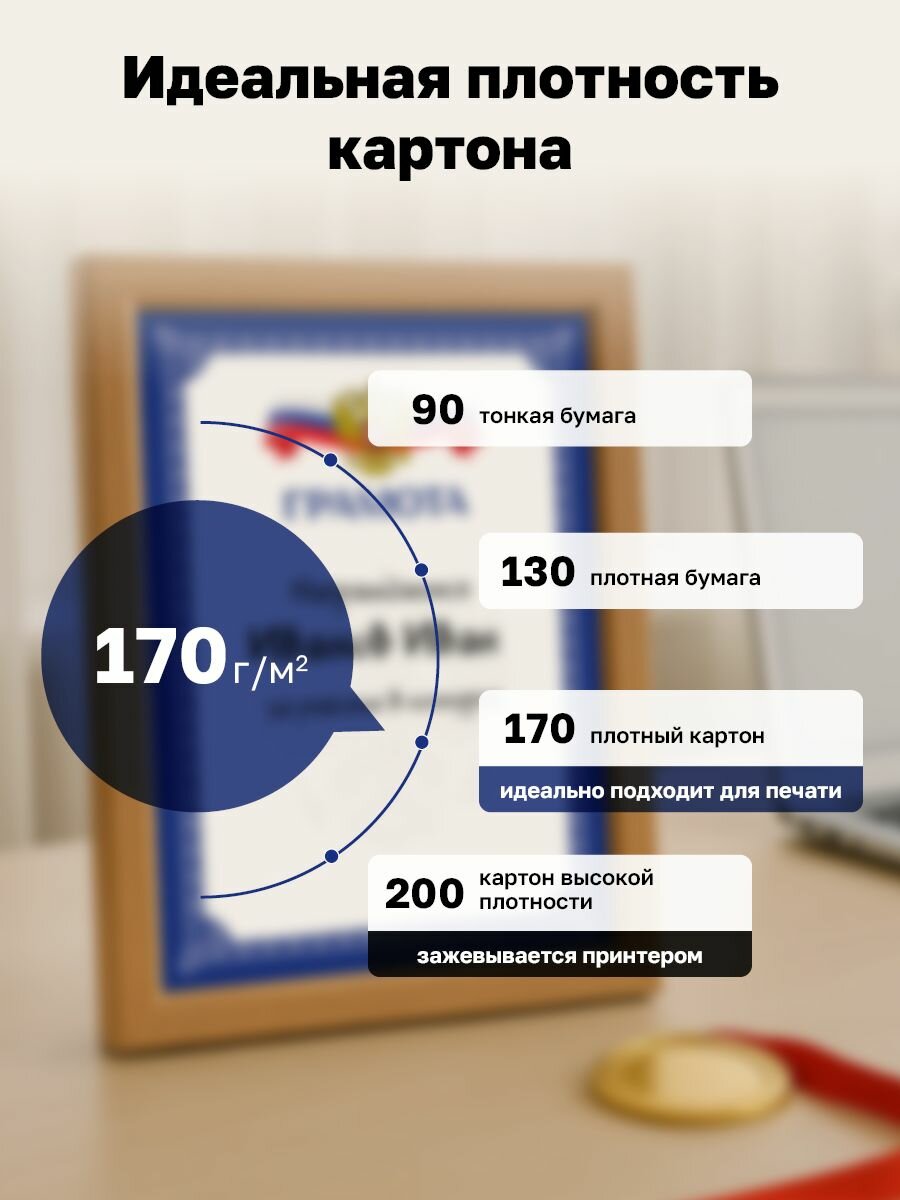Грамота школьная для принтера А4 20 шт — фото 1