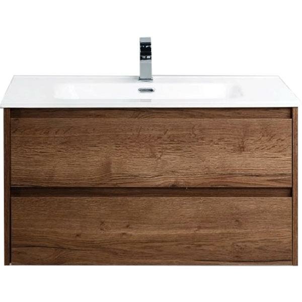 Тумба под раковину BelBagno KRAFT 39-800 390-2C-SO-RT подвесная Rovere Tabacco