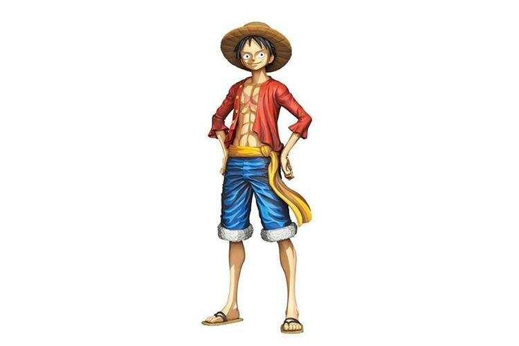 Фигурка унисекс BANPRESTO Monkey D. Luffy Glasses Factory, Limited, One Piece Grandista Comic Colorway Bonus Gift