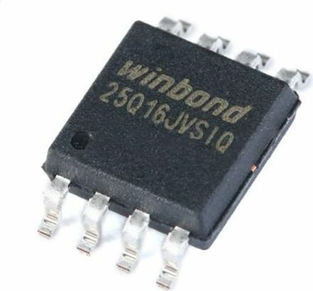 Микросхема памяти WINBOND W25Q16JVSSIQ SOIC8, 1шт