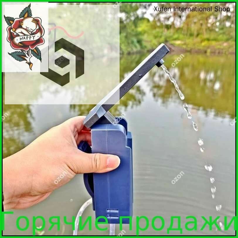 Эксклюзивный мобильный умывальник для туризма и дачи комплектуется аэратором, сенсорным датчиком и электрической помпой, заряжаемой через USB