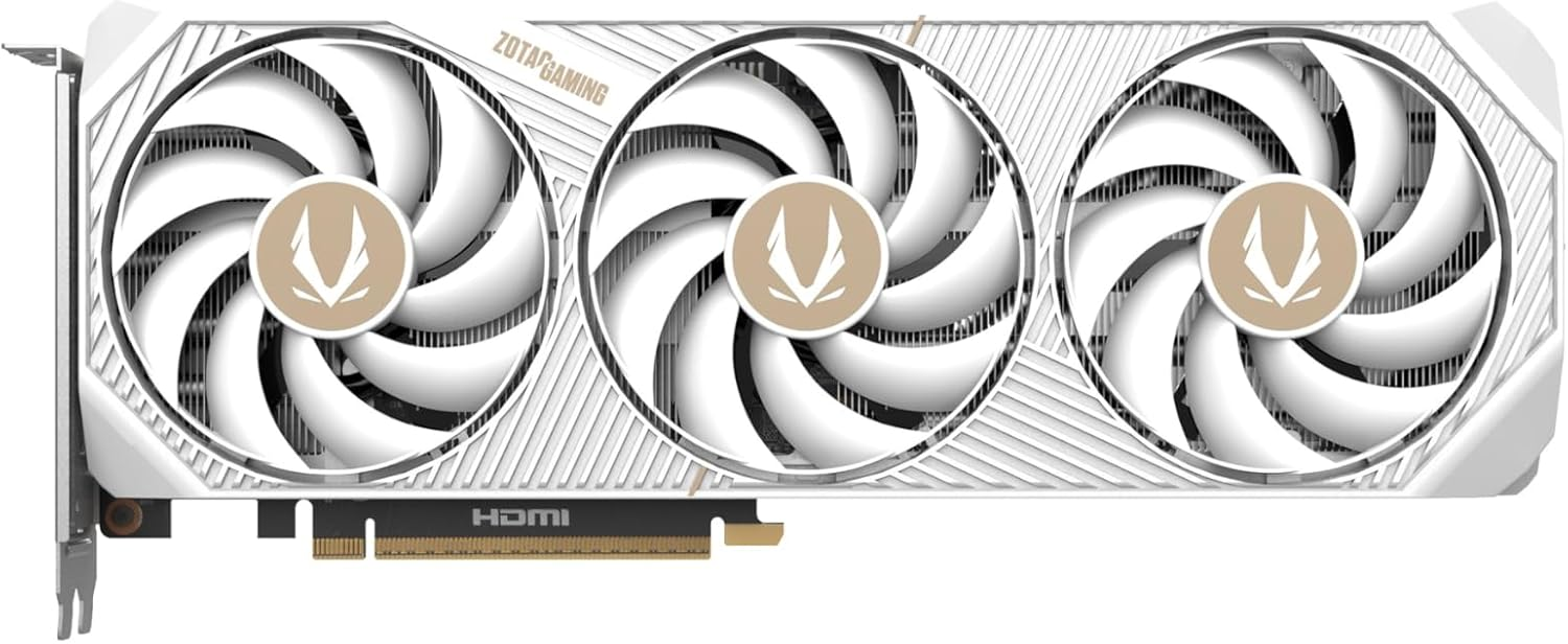 Видеокарта Zotac GAMING GeForce RTX 5070 AMP White Edition OEM 12GB GDDR7 192bit (OEM)