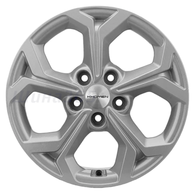 Литой колесный диск Khomen Wheels KHW1606 (Toyota/Suzuki) 6,5x16/5x114,3 ET45 D60,1 F-Silver