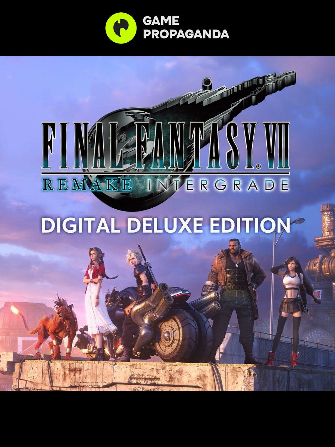 Игра FINAL FANTASY VII REMAKE INTERGRADE Digital Deluxe Edition PS5. Турция. Цифровая версия
